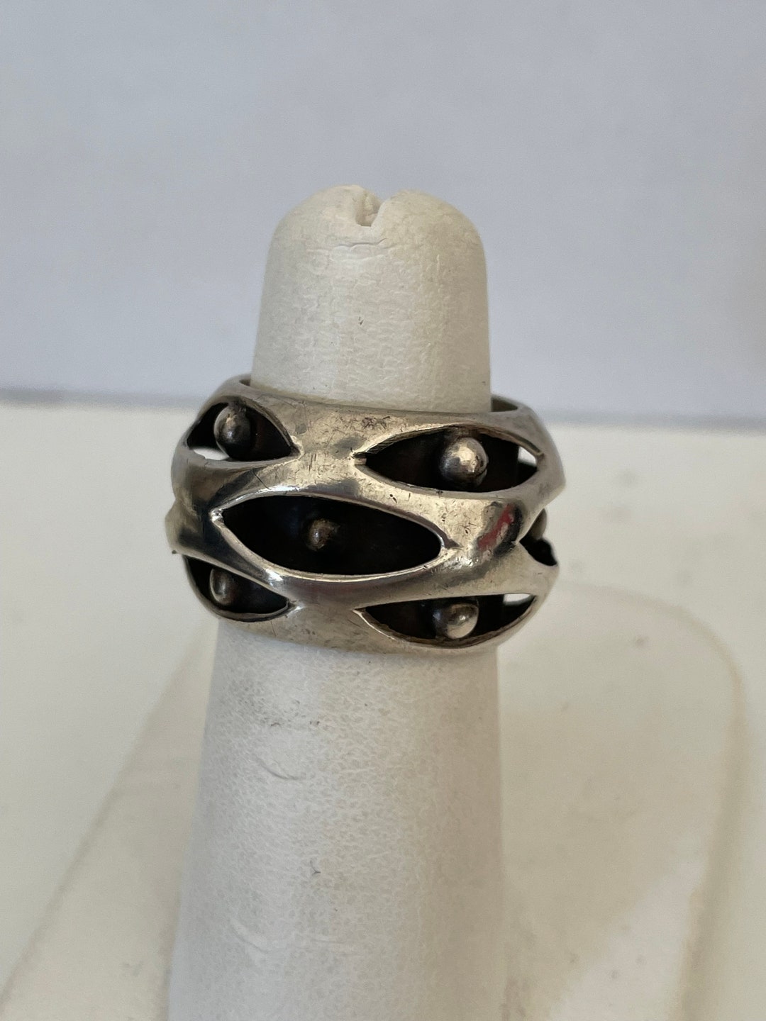 Modernist Sterling Silver Taxco Ring Size 6 - Etsy