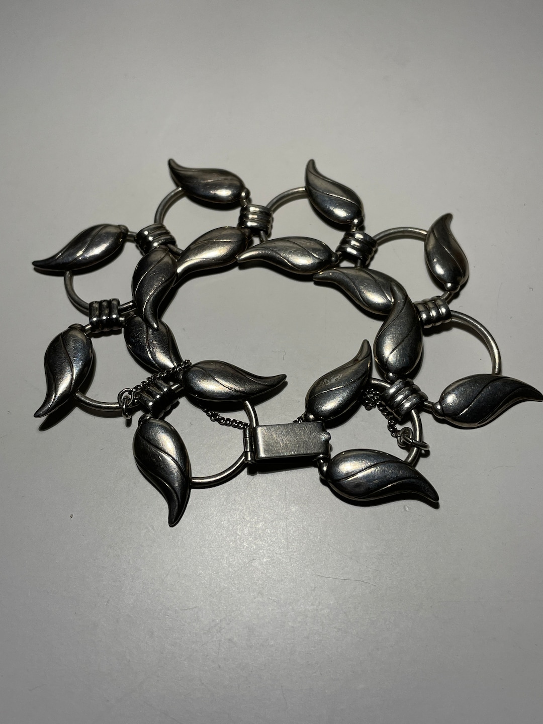 Goldberg Kirschman Sterling Silver Vintage Ivy Bracelet Fits - Etsy