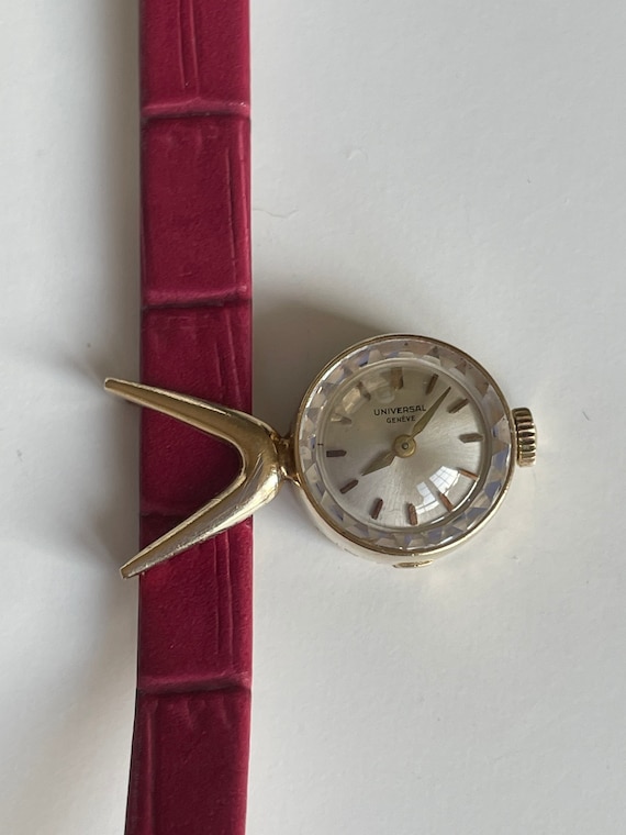 Chameleon 14k Yellow Gold Watch 1960's Vintage Univer… - Gem