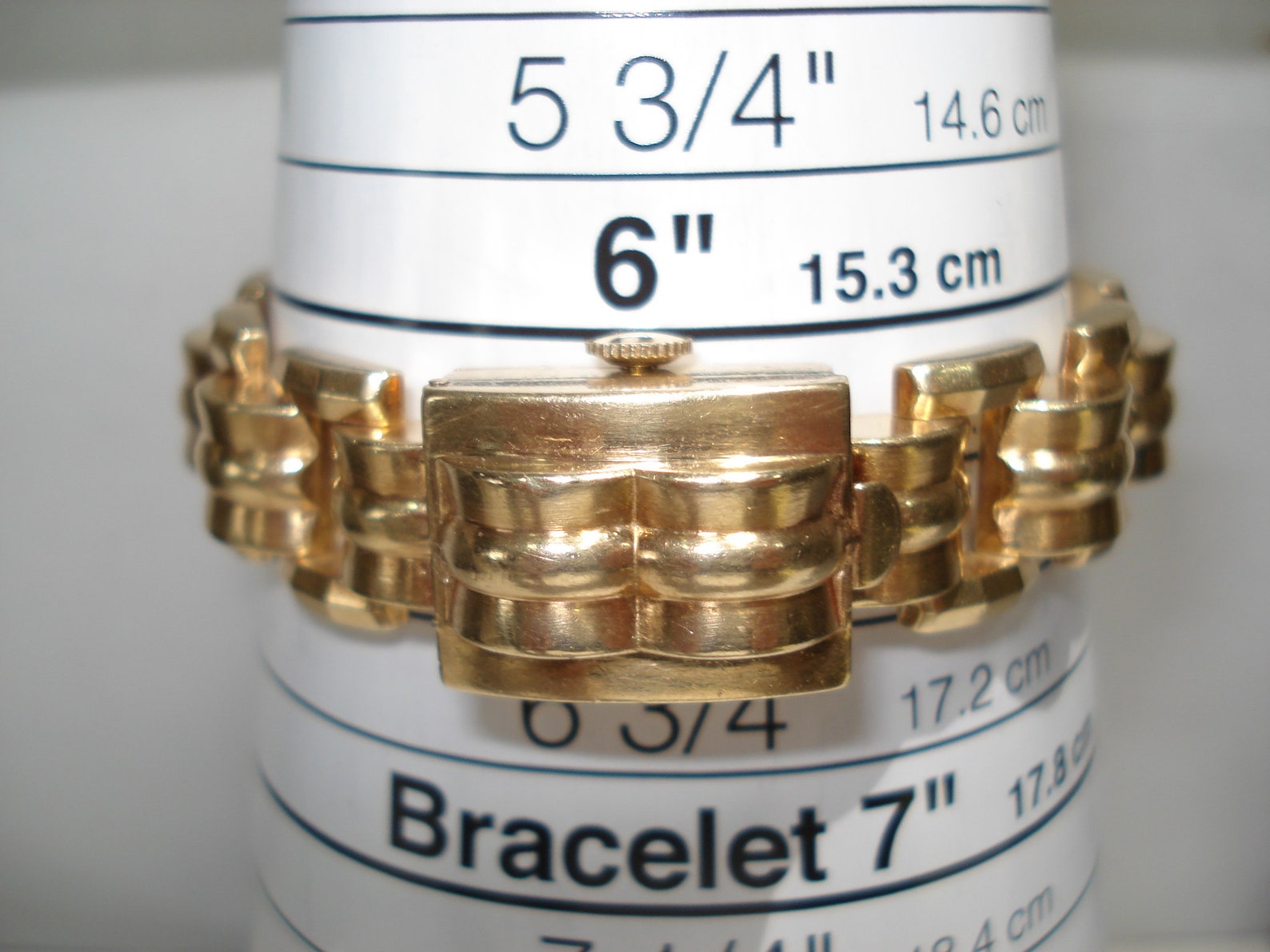 14kt Gold Flip Top Hidden Watch Bracelet Vintage Mechanical - Etsy