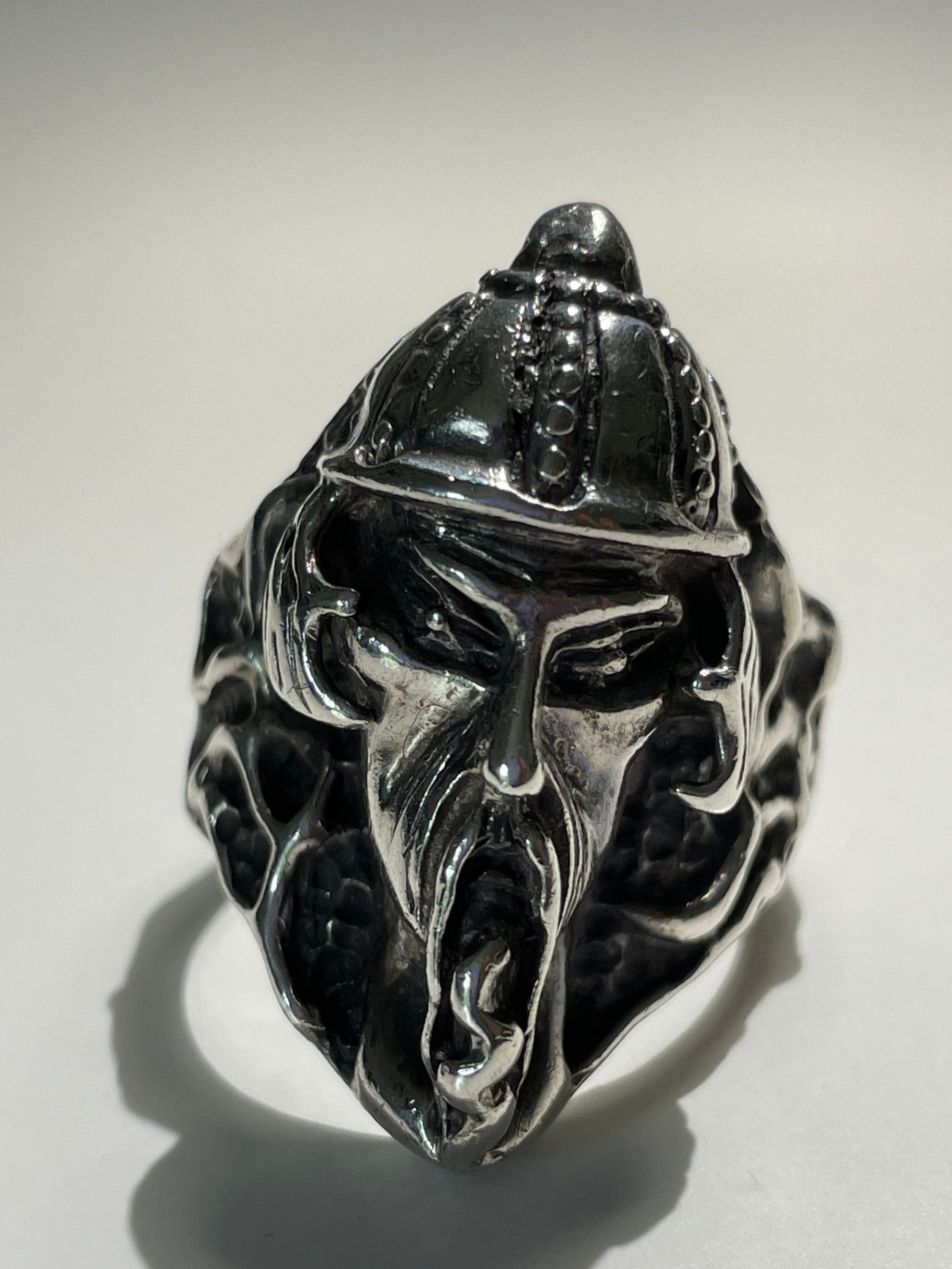 Fu Manchu Asian Character Sterling Silver Ring Size 11.5 - Etsy