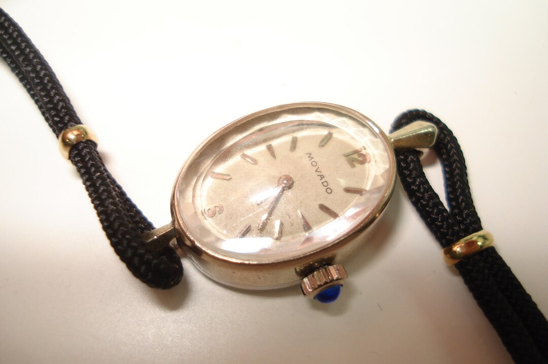 Vintage Movado 14kt Gold Triple Signed Ladies Wristwatch - Etsy