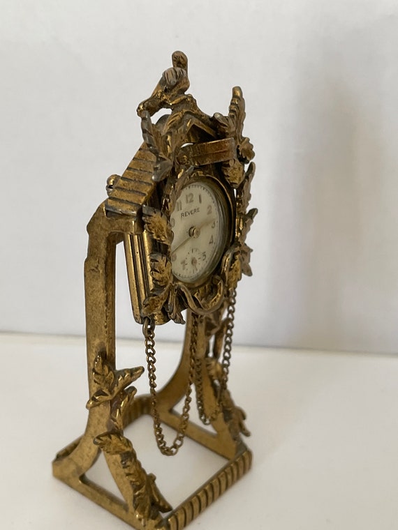 Cuckoo Clock Grandfather Clock Stand Ladies Pin Brooc… - Gem