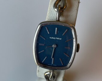 Sterling Silver Bangle Watch - Etsy
