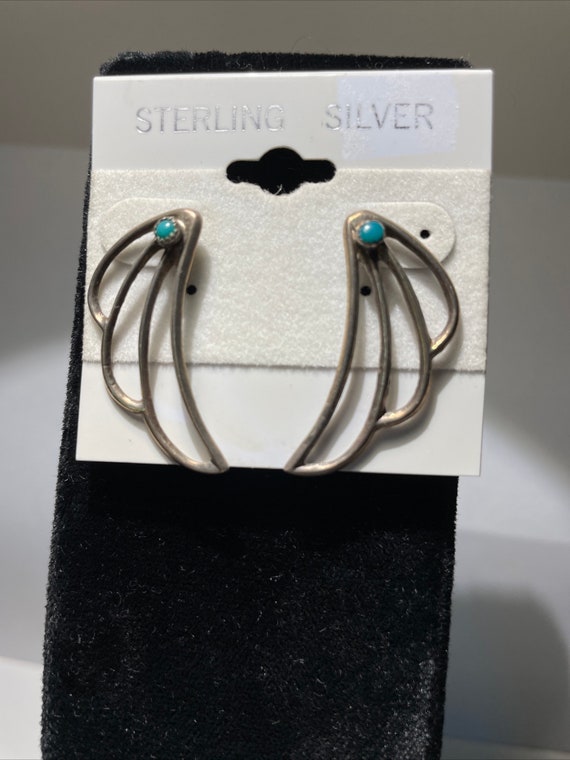 Vintage Native American Angel Wings Turquoise Sandcas… - Gem