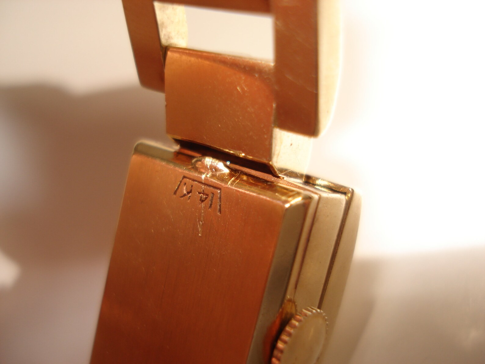 14kt Gold Flip Top Hidden Watch Bracelet Vintage Mechanical - Etsy