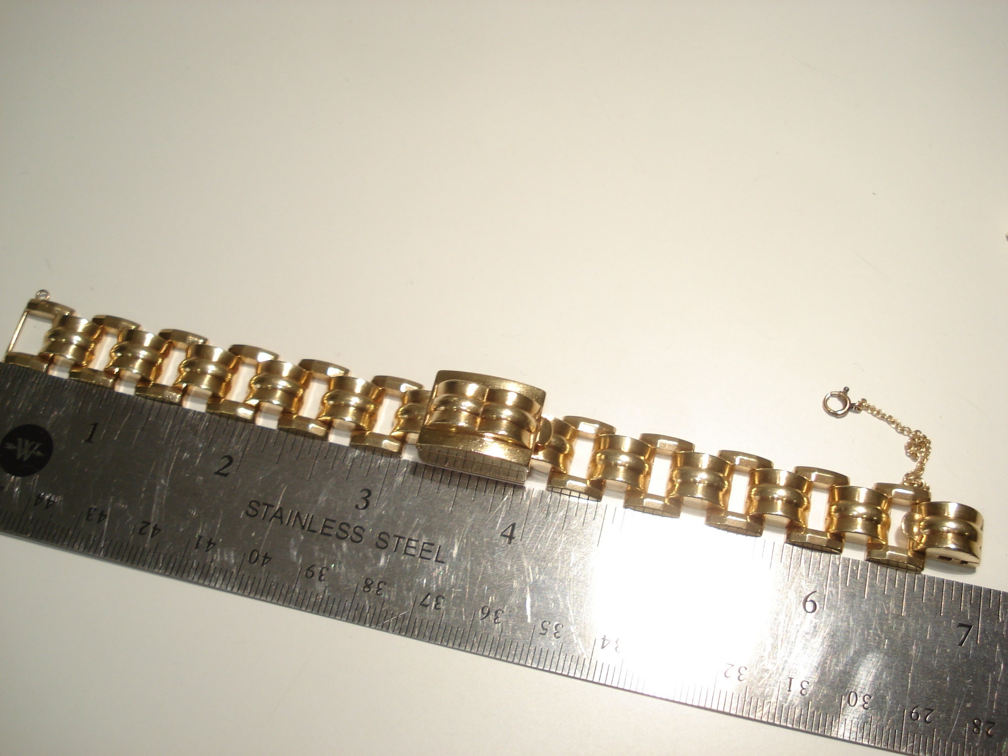 14kt Gold Flip Top Hidden Watch Bracelet Vintage Mechanical - Etsy