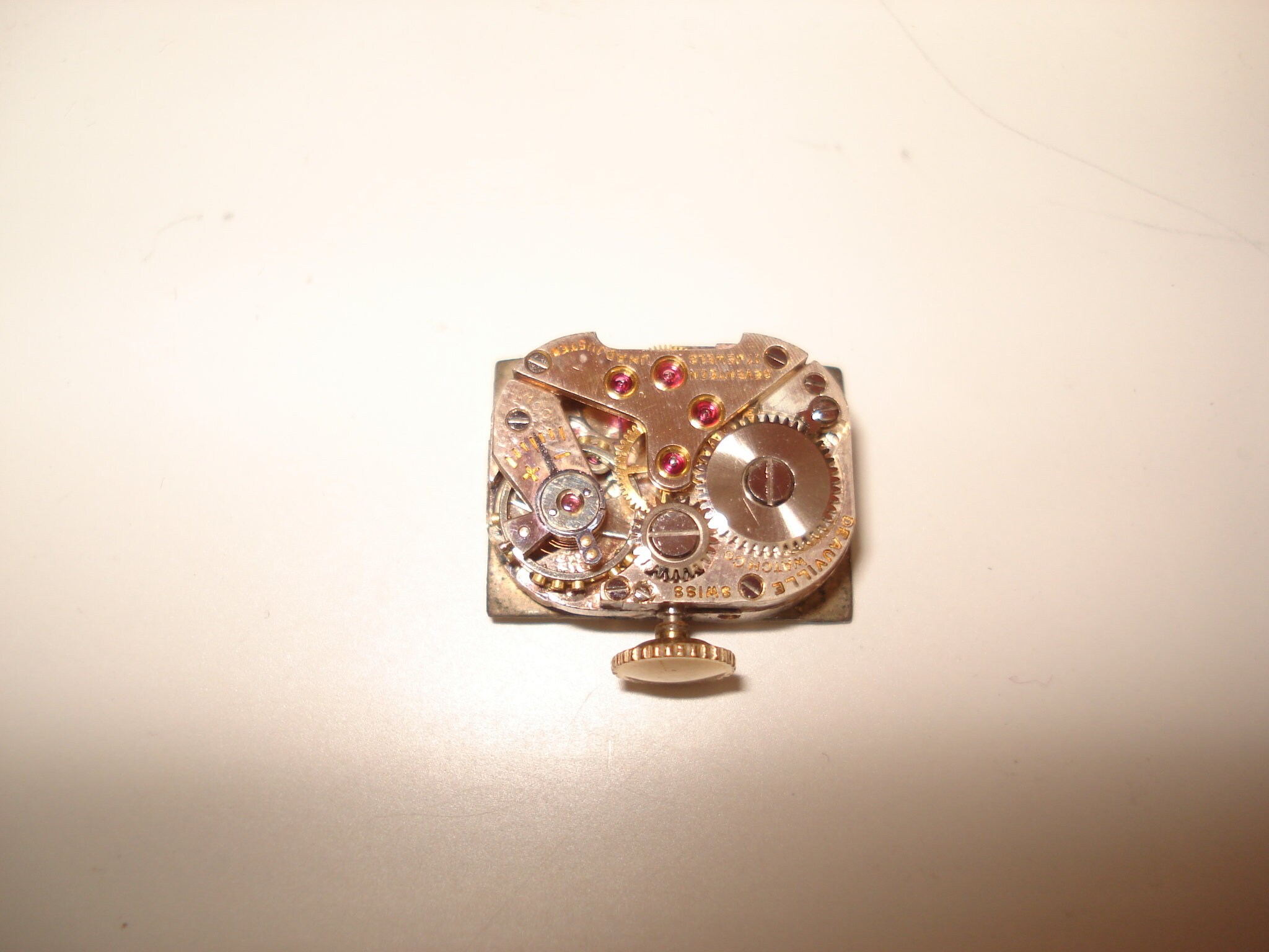 14kt Gold Flip Top Hidden Watch Bracelet Vintage Mechanical - Etsy