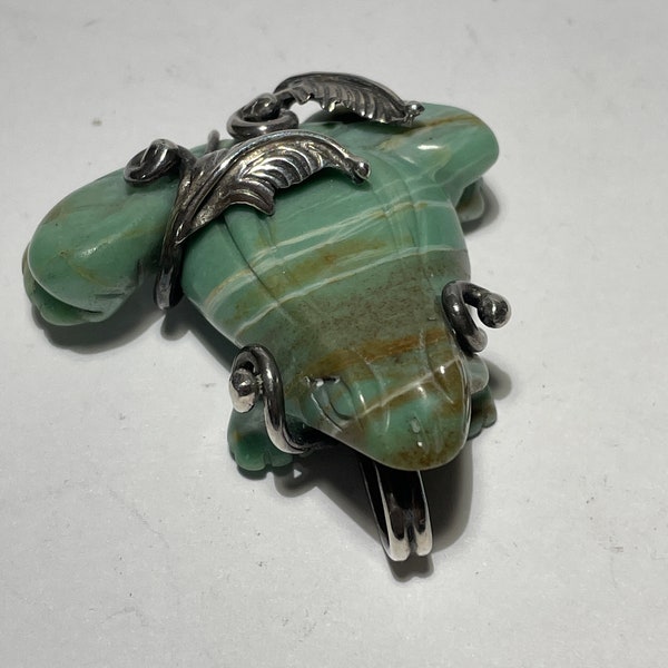 Turquoise Frog - Etsy