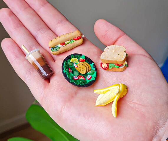Mini Lunch Magnet Set - Etsy