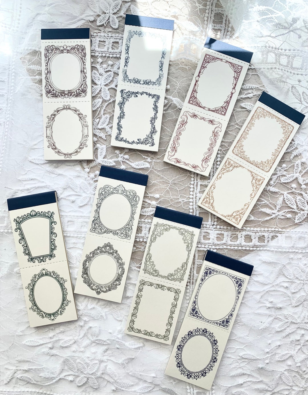 Ephemera Paper Baroque Frame. Ephemera Paper, Note Paper, Memo Pad ...