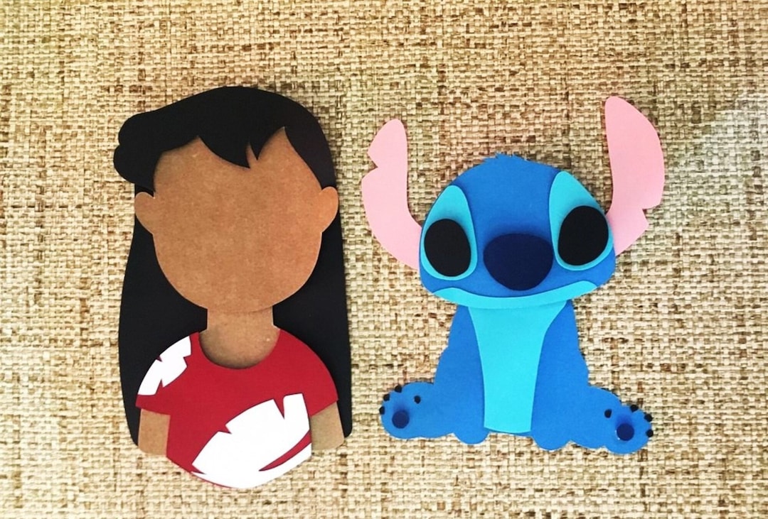 Lilo & Stitch Paper Cut Template - Etsy