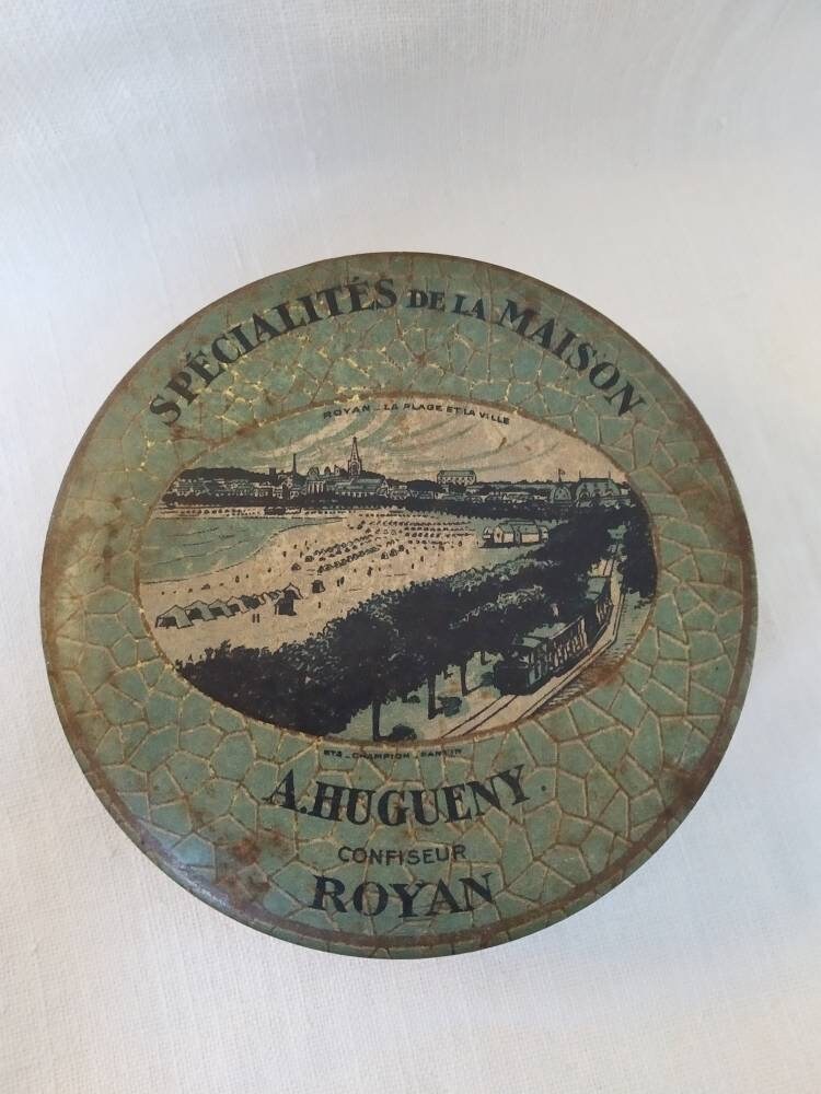 Vintage French Sweet Tin. - Etsy