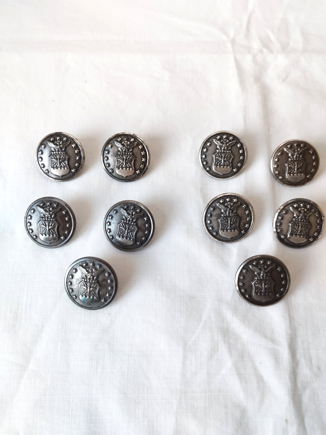 Vintage American Air Force Buttons, Waterbury 24mm. - Etsy