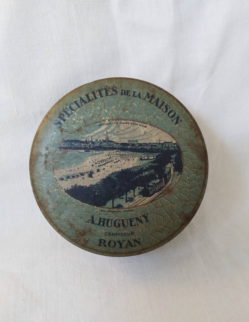 Vintage French Sweet Tin. - Etsy