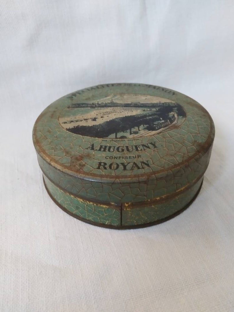 Vintage French Sweet Tin. - Etsy