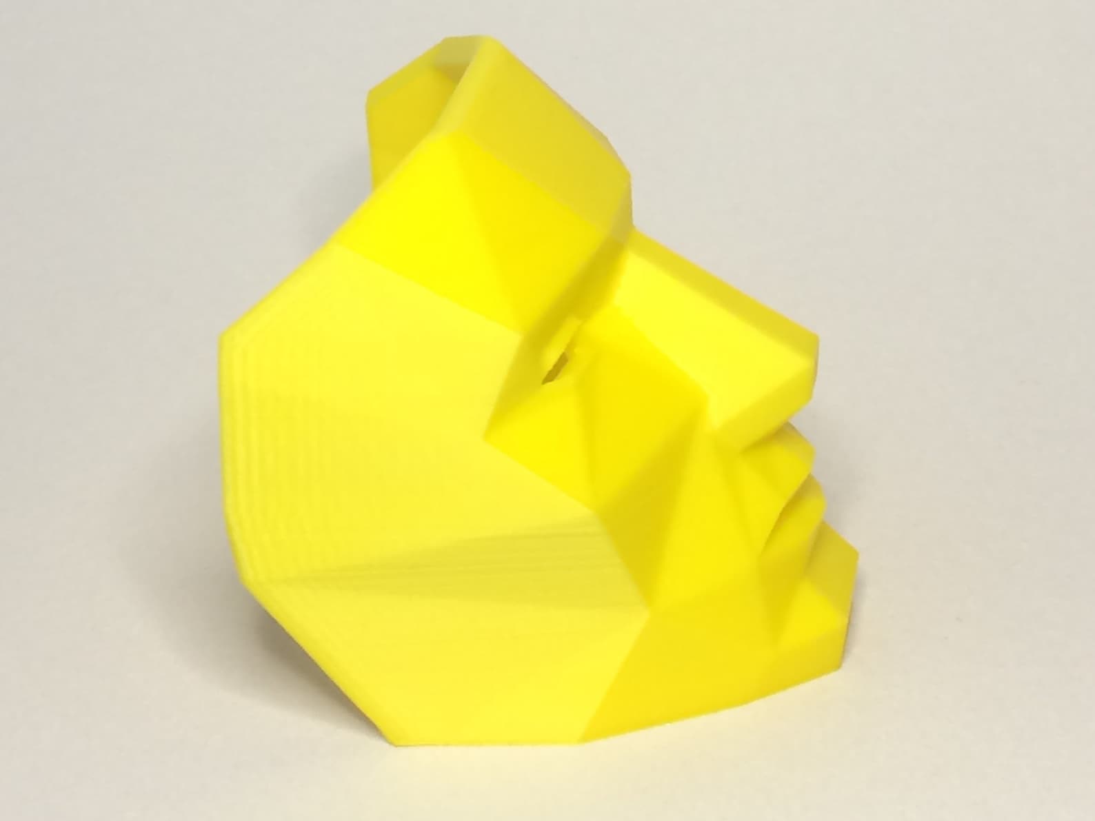 3D Printed Low Poly Face - Etsy