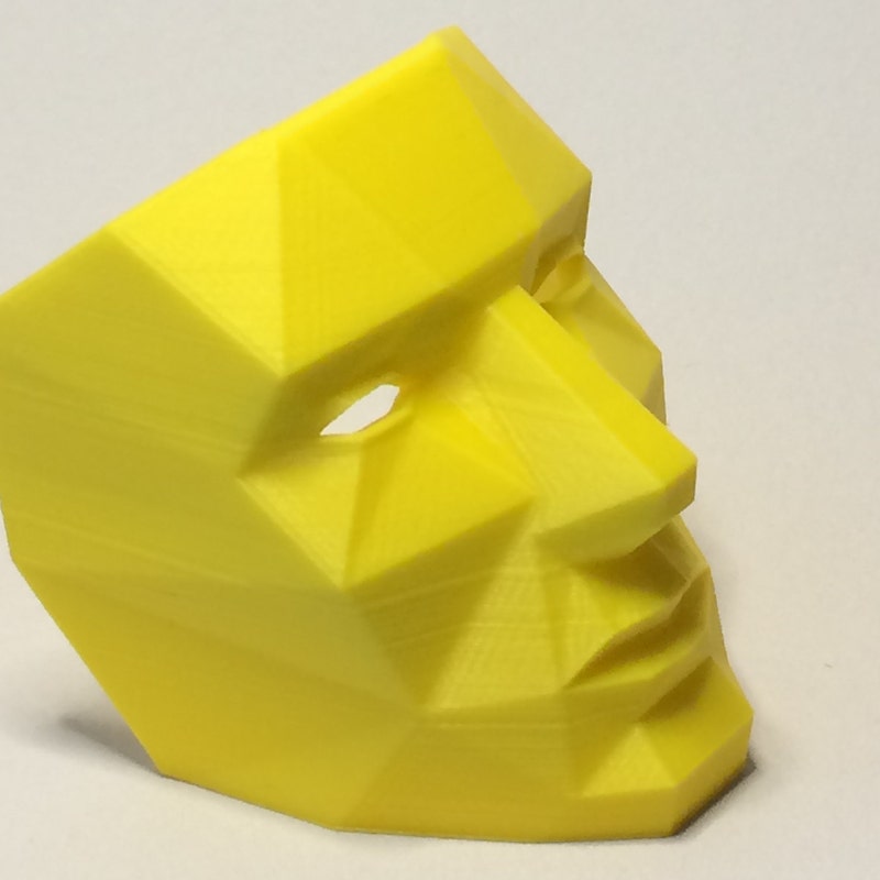 Low Poly Mask - Etsy