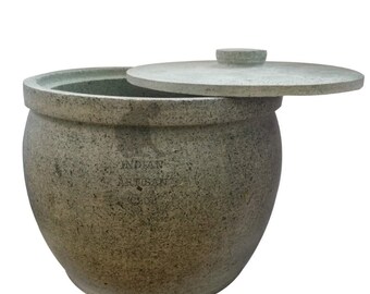 Stone Storage Jar - Etsy