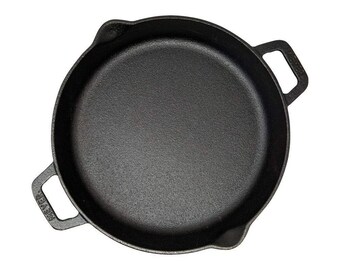 Smooth Cast Iron Skillet - Etsy
