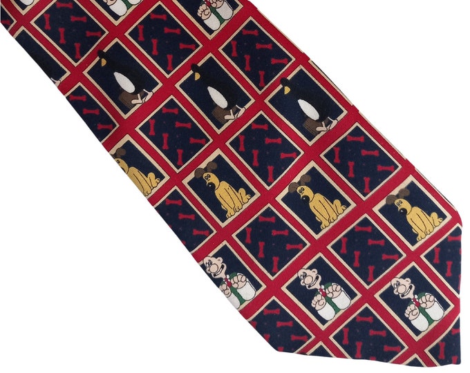 Wallace and Gromit Official Merchandise Tie - Etsy