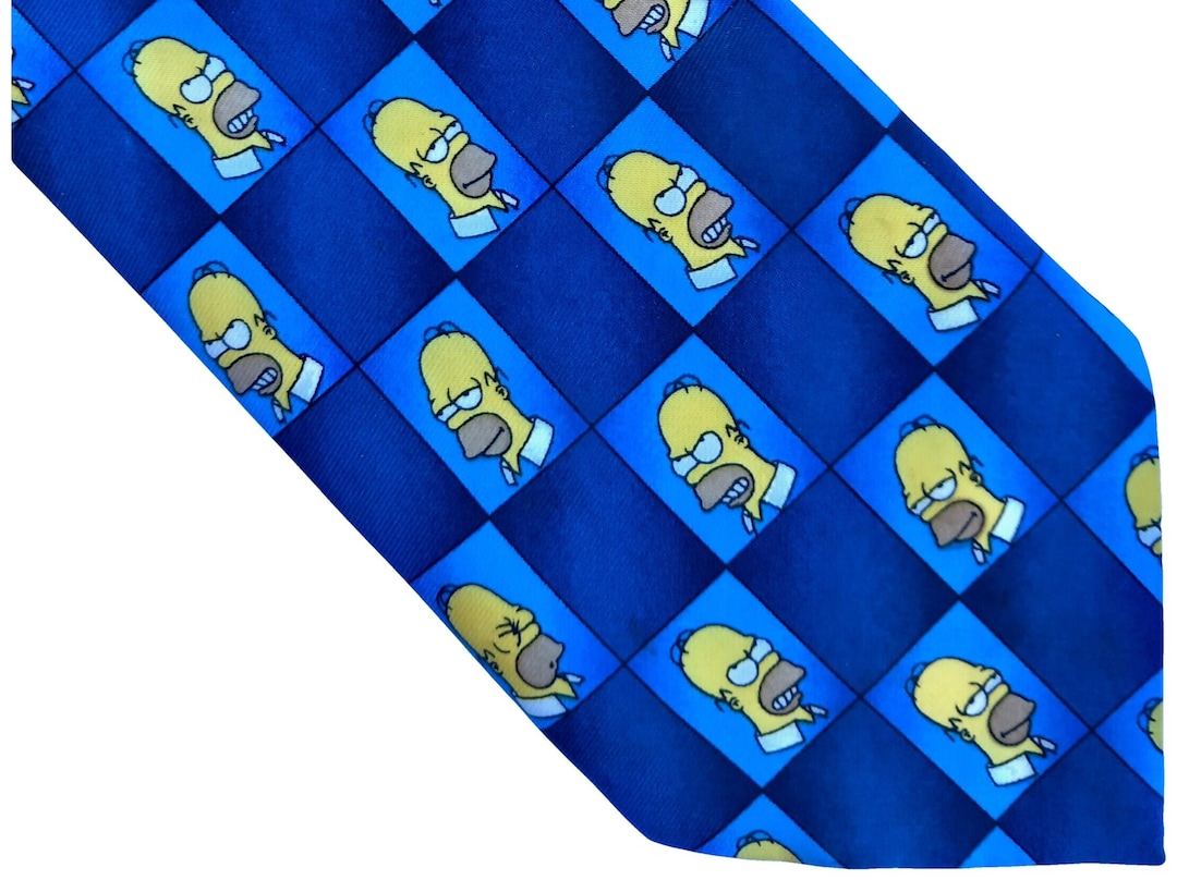 Homer Simpson Tie Official Merchandise - Etsy