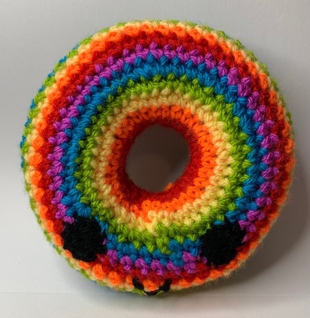 Rainbow Pride Cute Donut - Etsy