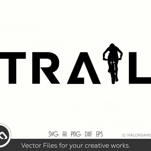 Mountain Bike SVG Trail Mountain Bike Svg Cycling Svg Mtb - Etsy