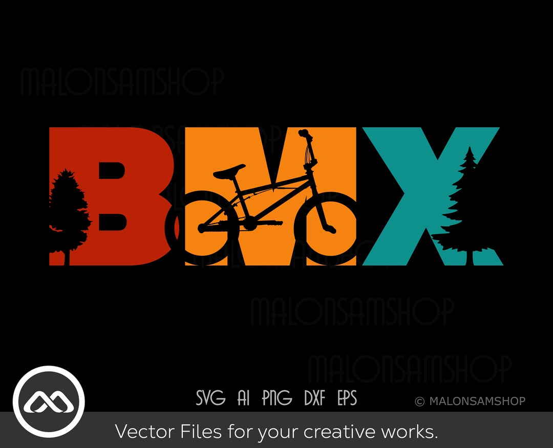 Retro Bmx SVG Bike Bmx Svg, Bike Svg, Bmx Png, Bmx Bike Svg, Bicycle ...