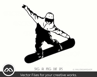 Snowboard SVG File Ride Snowboarding Svg Snowboard Svg - Etsy