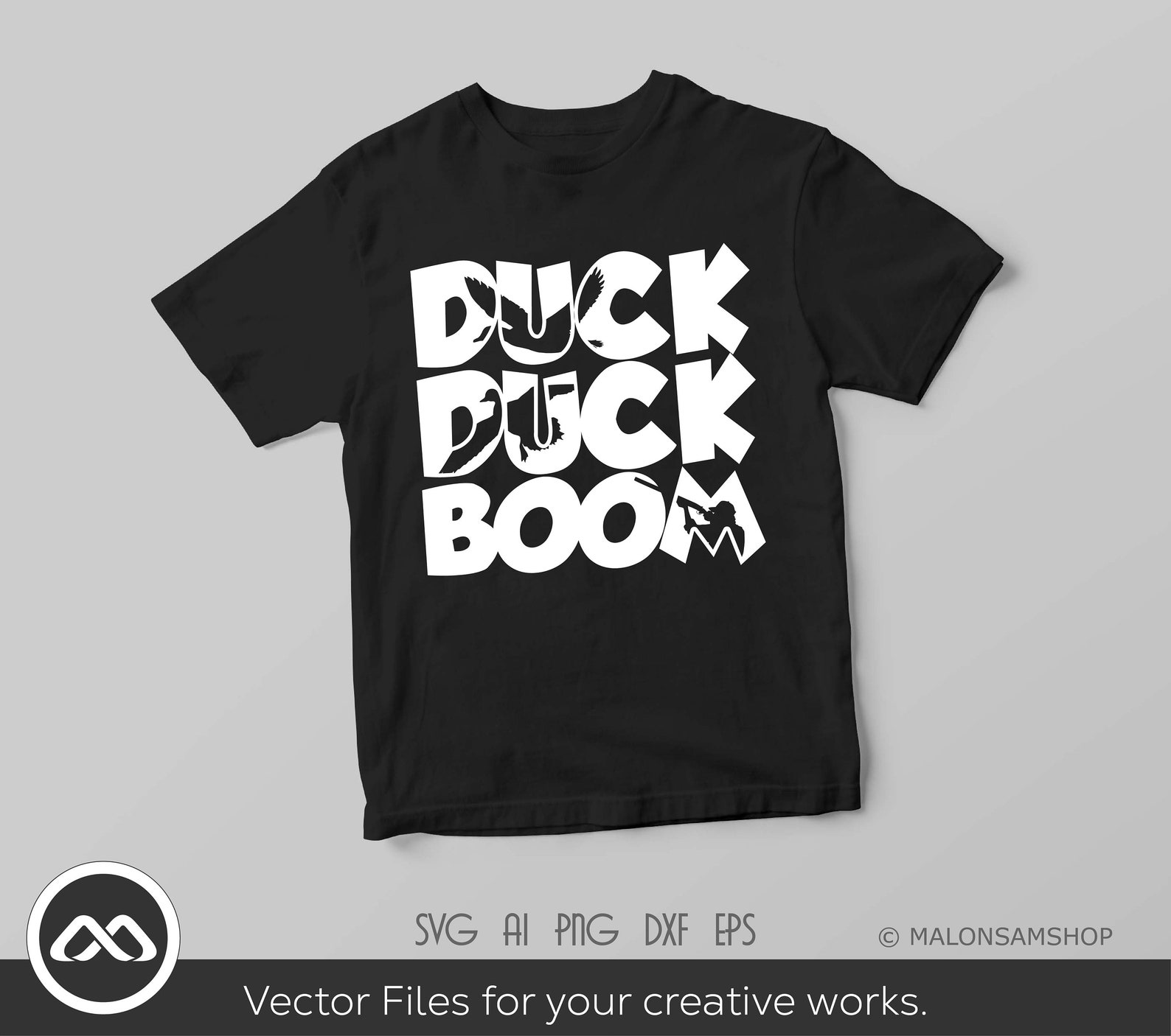 Duck Duck Boom SVG File, Duck Hunting Svg, Hunt Svg, Hunter Svg ...