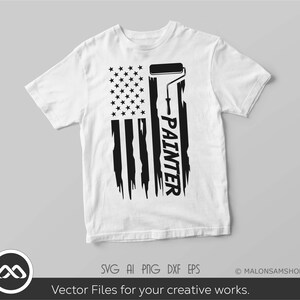 Painter SVG Painter - Painter Svg, Us Flag Svg, Paint Brush Svg, Paint ...