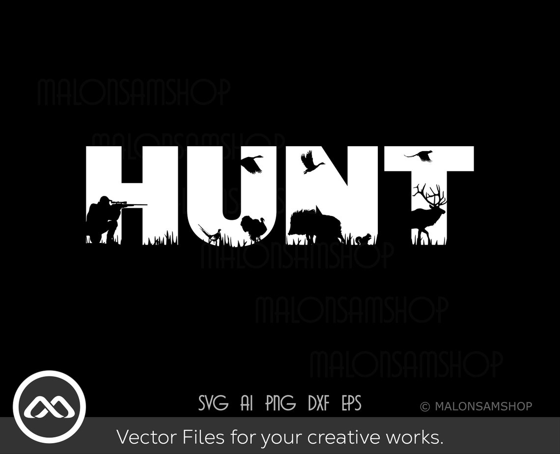 Hunting SVG Hunt Deer Hunting Svg Duck Svg Goose Svg | Etsy