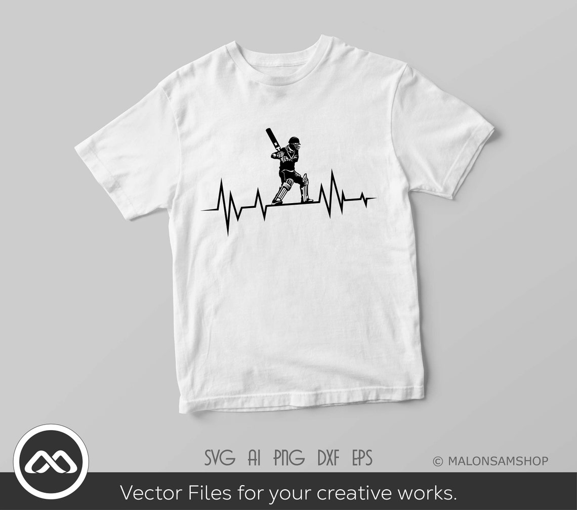 Cricket SVG Heartbeat - Cricket Svg, Cricket Silhouette, Cricket ...