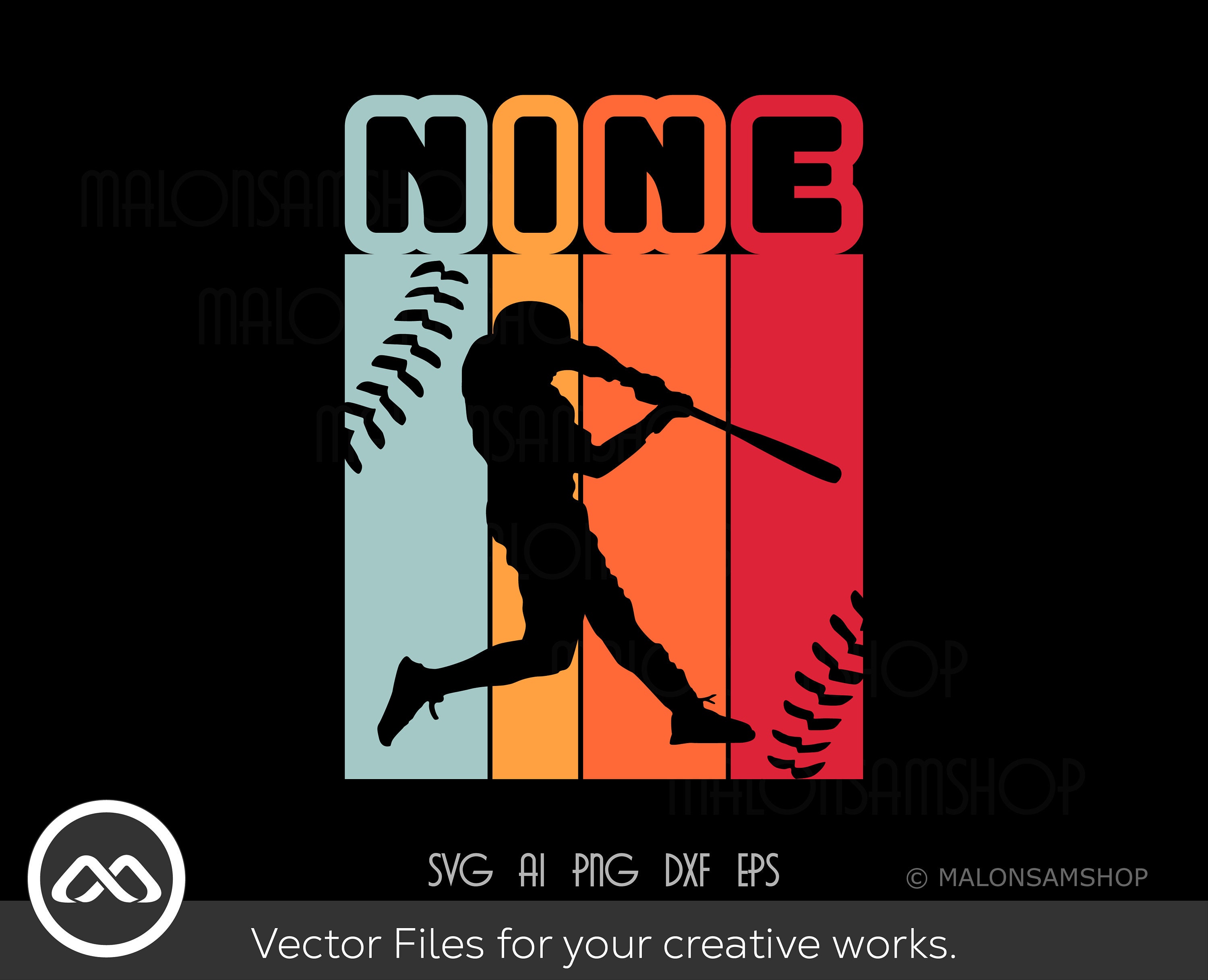 Baseball SVG 9th Birthday Baseball Svg Softball Svg - Etsy Canada