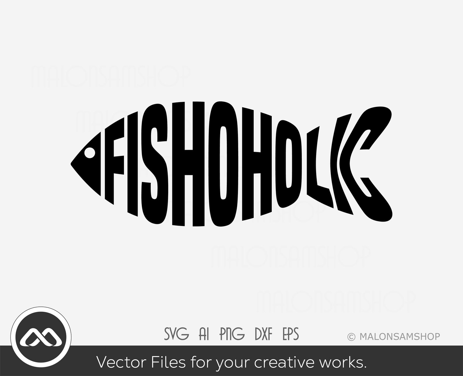 Fishoholic SVG File Fishing Svg Fish Svg Fisherman Svg - Etsy Canada