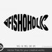 Fishoholic, SVG File, Fishing Svg, Fish Svg, Fisherman Svg, Funny ...