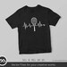 Tennis SVG Racket Heart Beat - Tennis Svg, Tennis Ball Svg, Tennis Mom ...