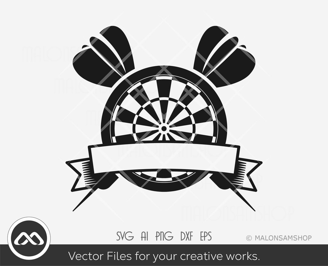 Dart SVG Dart Logo - darts svg, dart board svg, silhouette, target svg ...