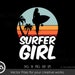 Retro Surfing SVG Surfer Beach Surfing Svg, Surf Svg, Summer Svg, Beach ...
