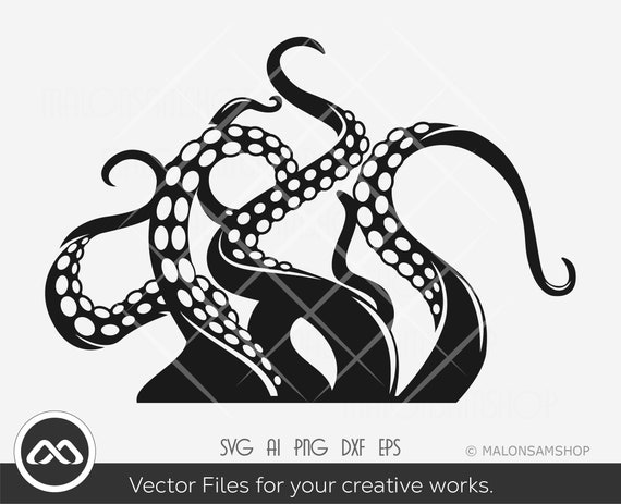 Octopus Tentacles SVG Octopus Svg Tentacle Svg Kraken Svg - Etsy Australia