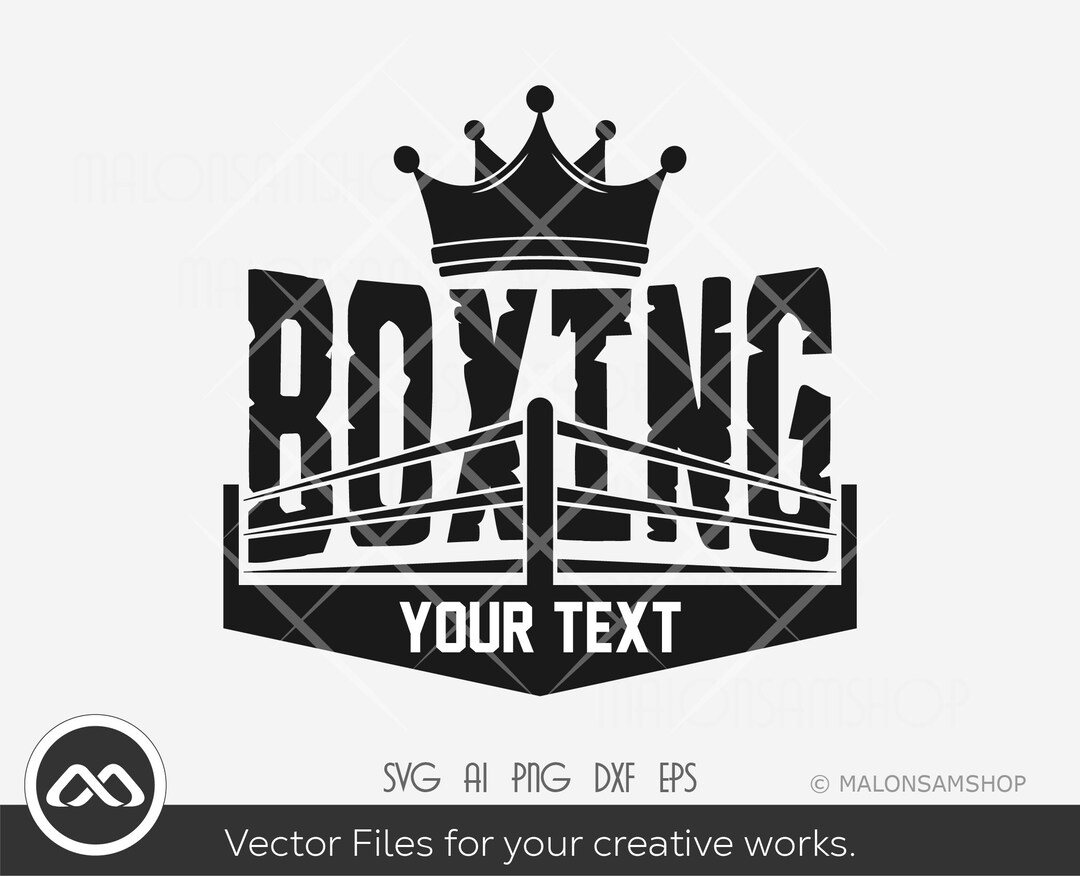 Boxing Svg Boxing Custom Text - Boxing Svg, Boxing Ring Svg, Boxer Svg ...