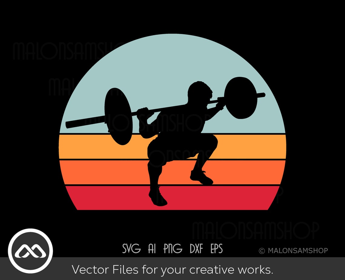 Retro Workout SVG Gym Workout Svg Gym Svg Exercise Svg - Etsy