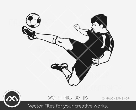 Soccer SVG Silhouette 6 Soccer Svg Soccer Mom Svg Soccer | Etsy