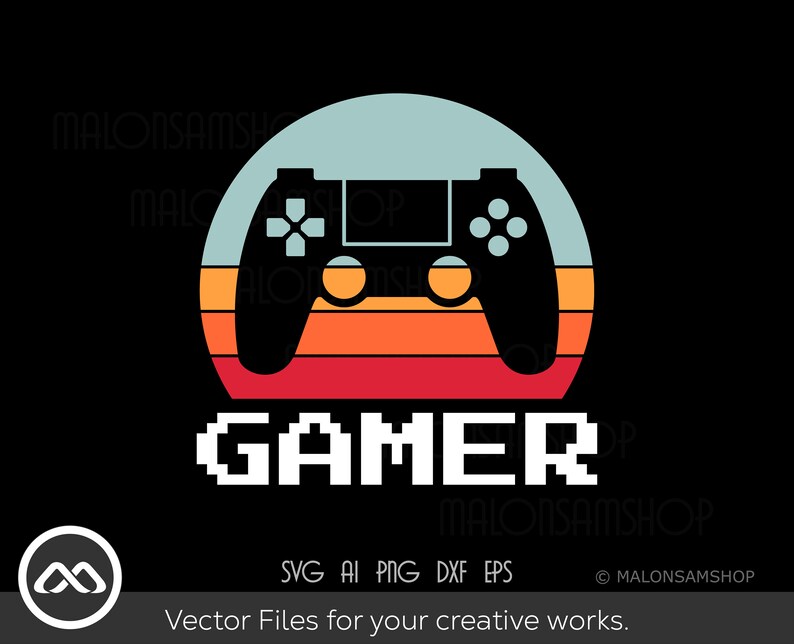 Retro Gamer SVG Gamer Gaming Svg Gamer Svg Video Game Svg | Etsy