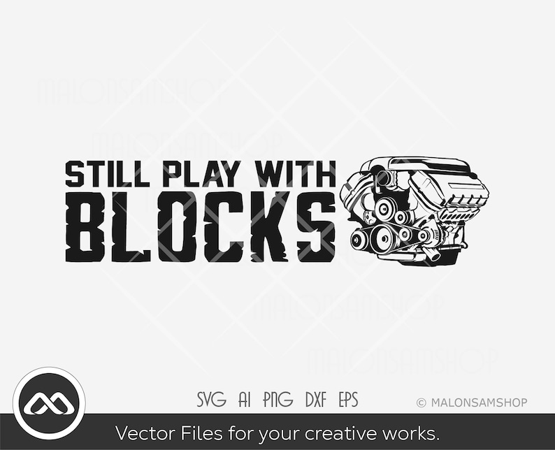 Truck Engine SVG Still Play With Blocks Car Engine Svg, Car Engine ...