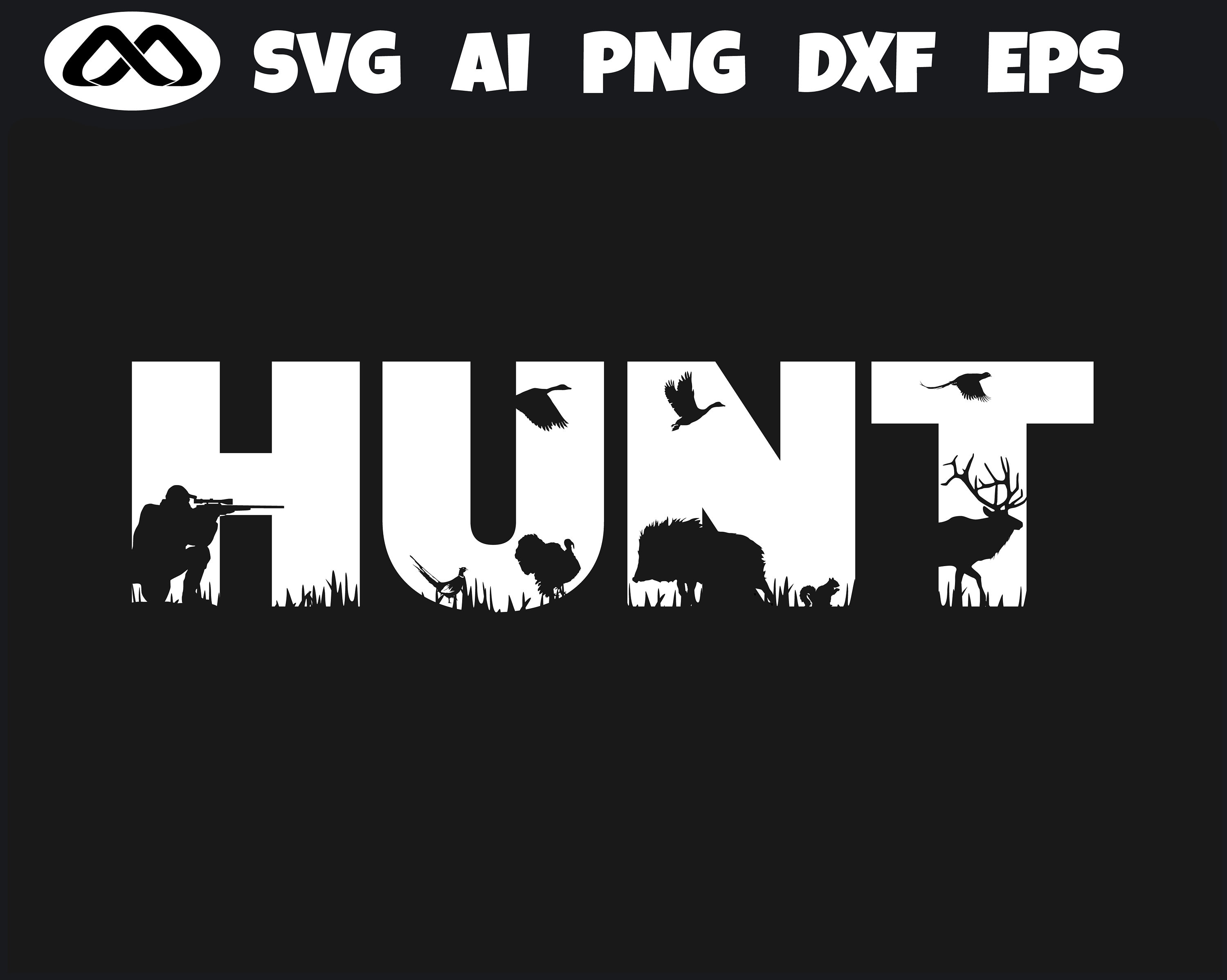 Caccia caccia SVG Caccia al cervo svg anatra svg oca svg | Etsy