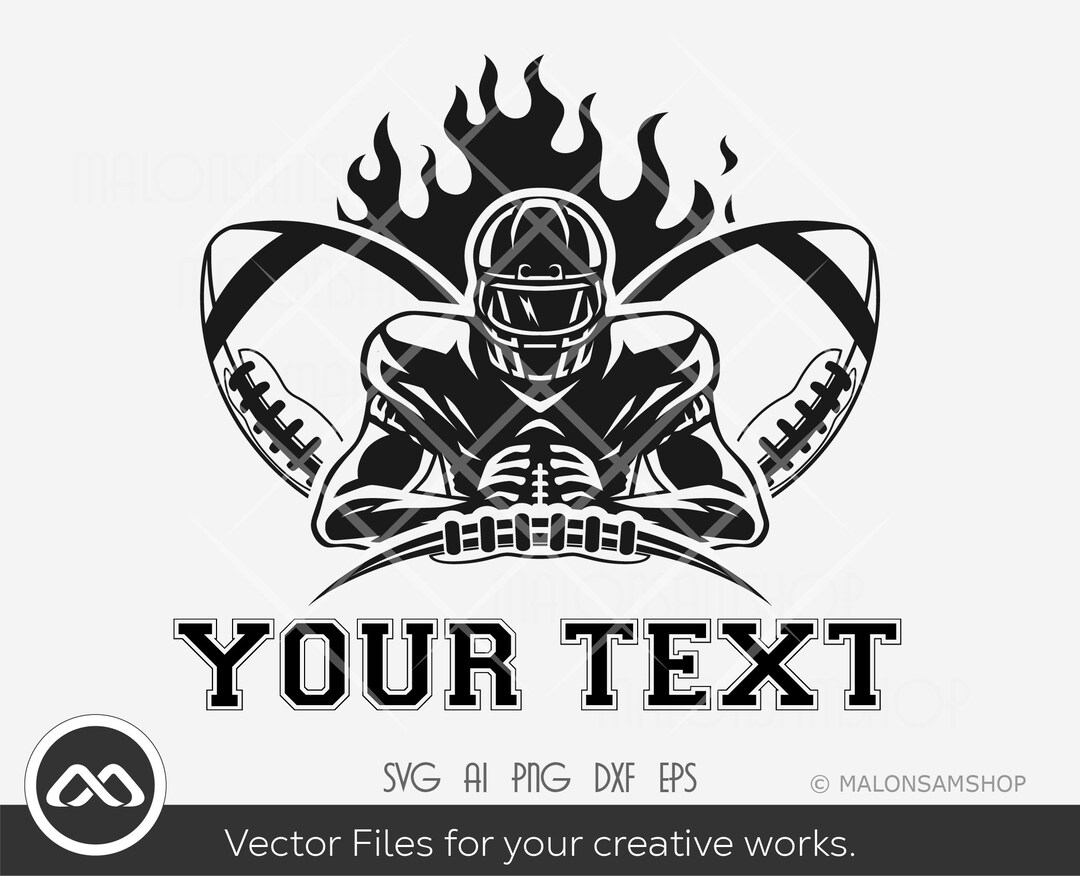 Football SVG Player Beast - Football Player Svg, Football Mom Svg, Game ...