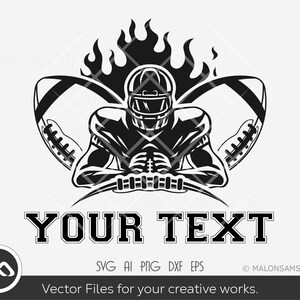 Football SVG Player Beast - Football Player Svg, Football Mom Svg, Game ...