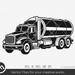 Tanker SVG File Tank Truck Svg, Tank Truck Clipart, Big Truck Svg, Png ...